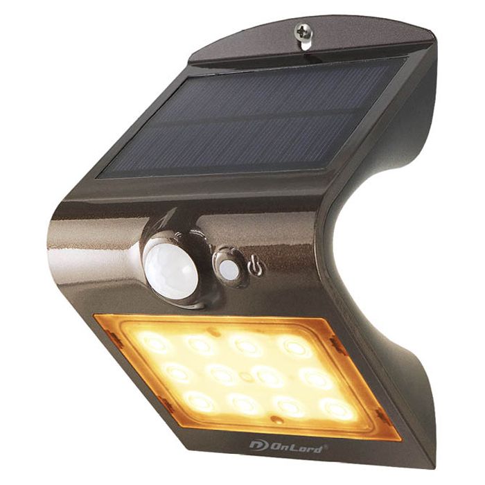 ソーラー充電式センサーウォールライト OL-305D｜ホームセンターナフコの公式オンラインストア